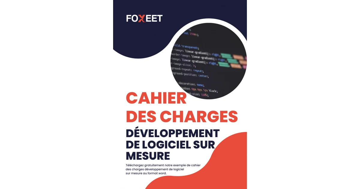 📝Modèle de cahier des charges application web et mobile - Word