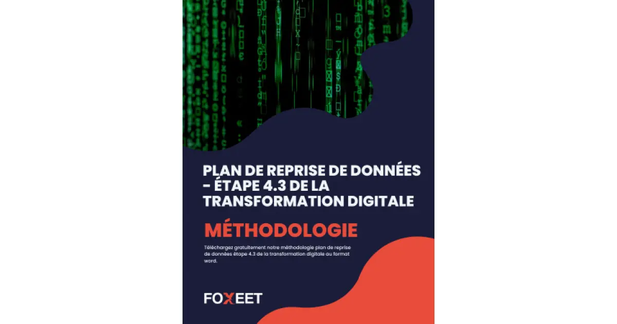 Plan de reprise des données pour la transformation digitale 🚀